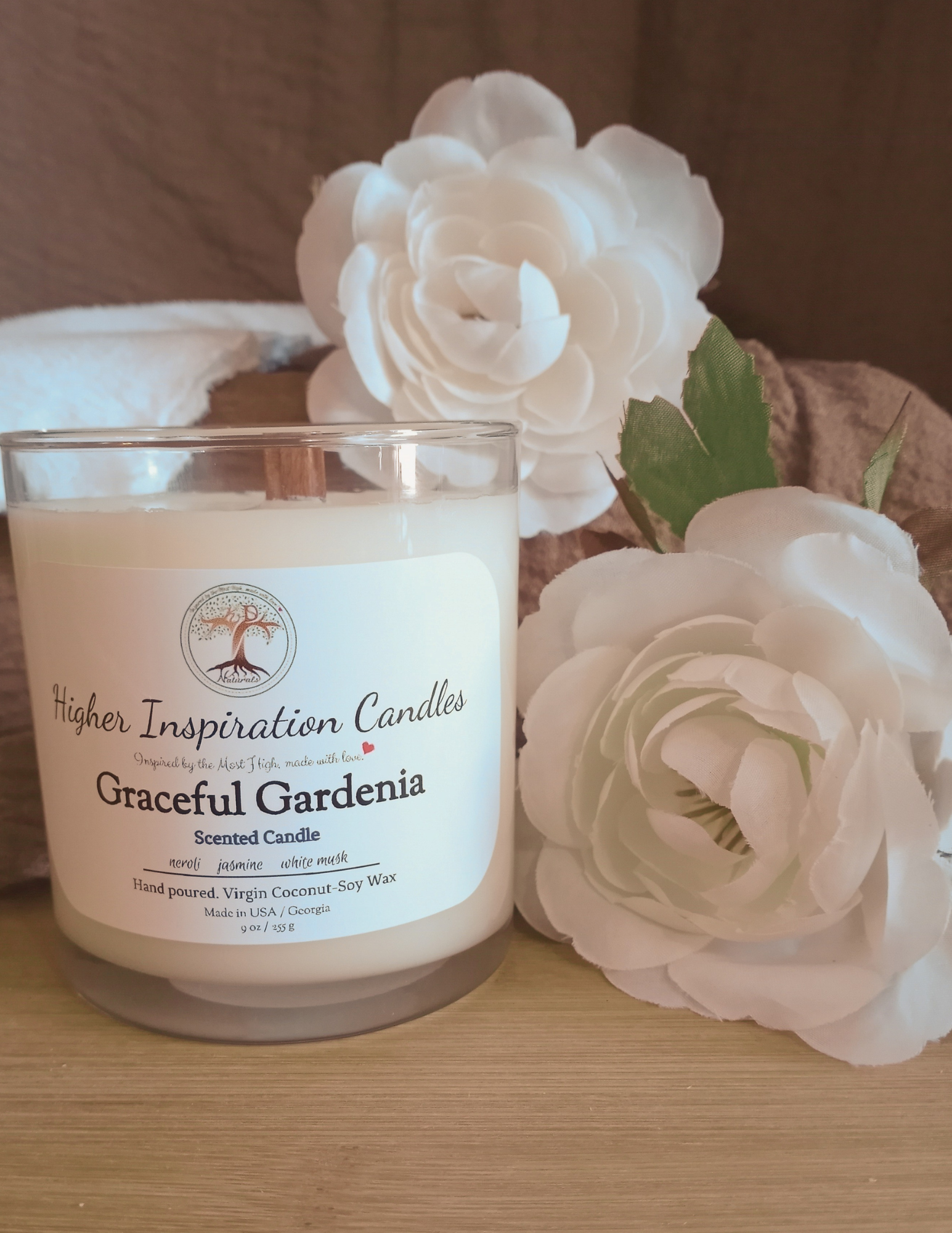 Graceful Gardenia Candle 9 oz. – KDNaturals